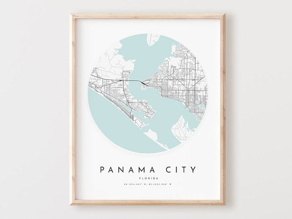 Printable Map Of Panama