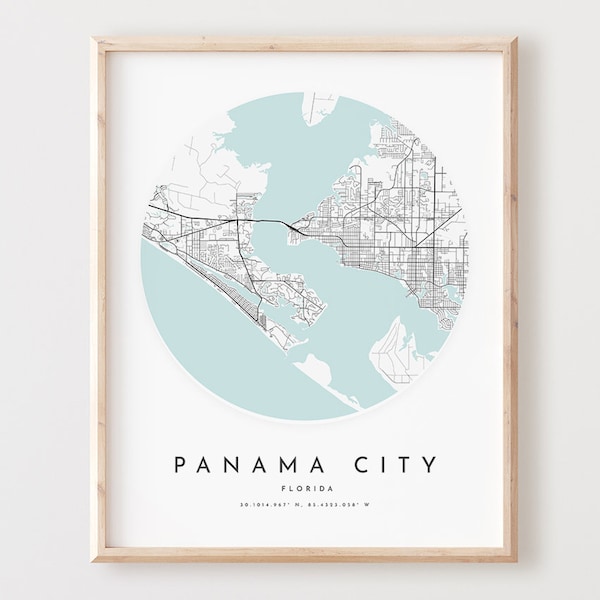 Panamá Street Map - Etsy