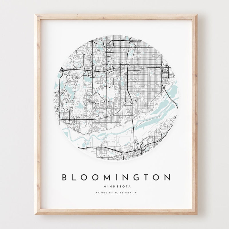 Bloomington Poster - Etsy