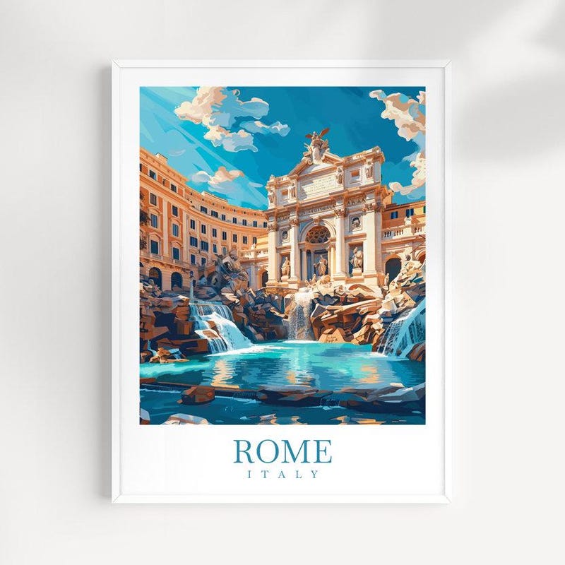 Rome Print - Etsy