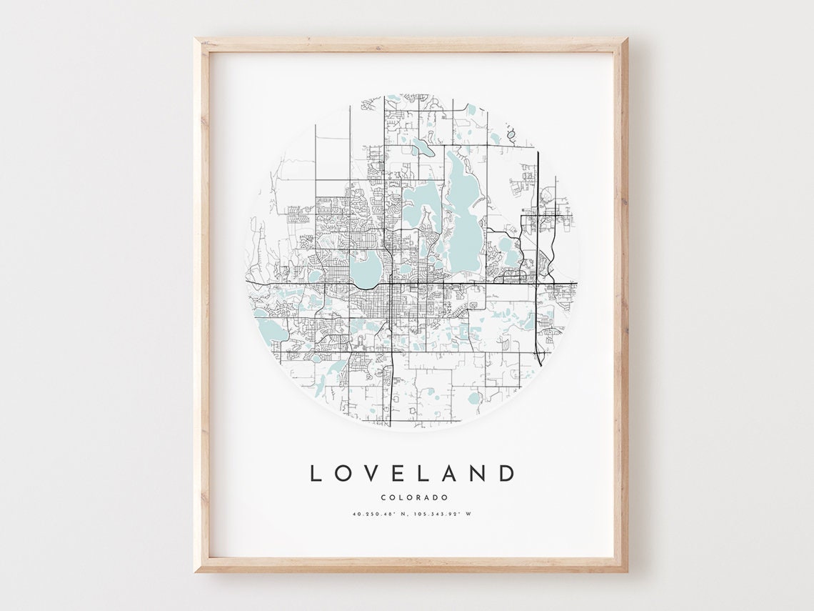 Loveland Co Map