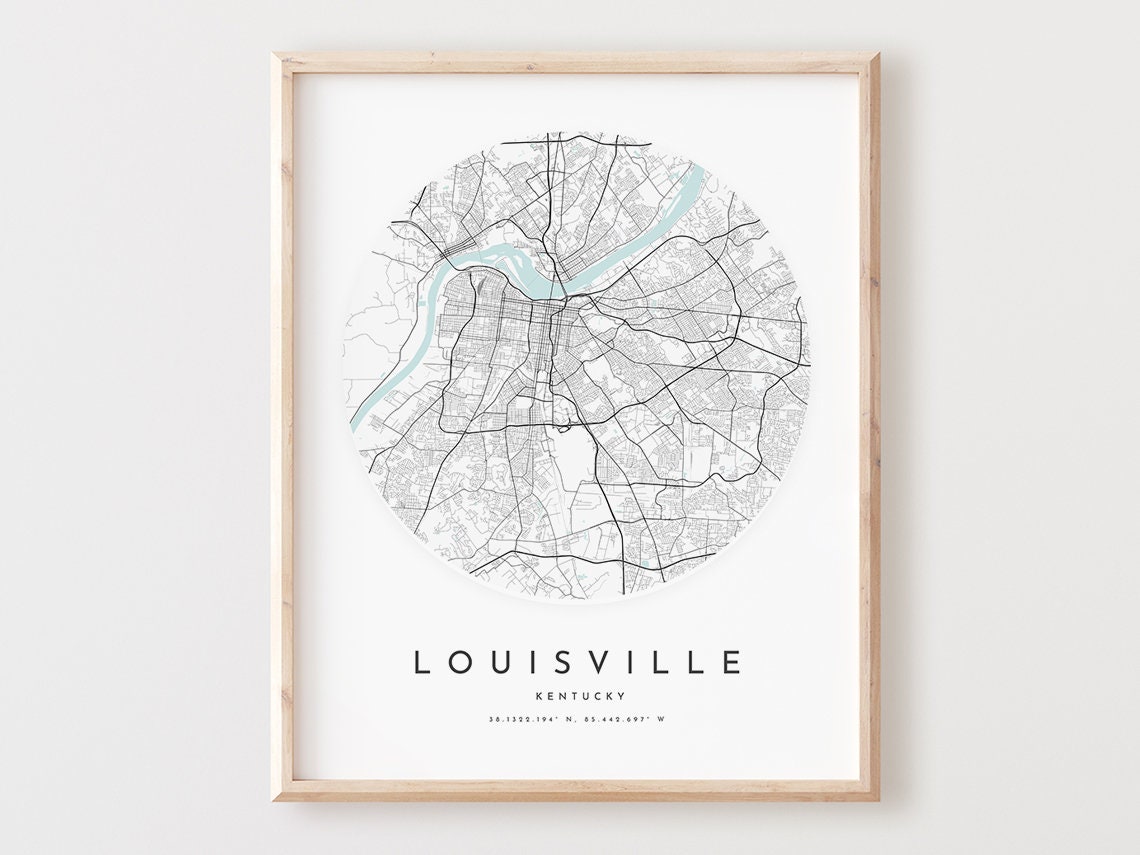 Louisville Ky Road Map