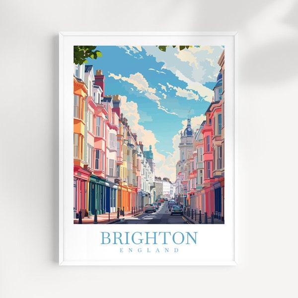 Brighton Poster - Etsy UK