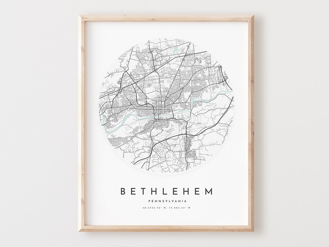 Road Map Of Bethlehem