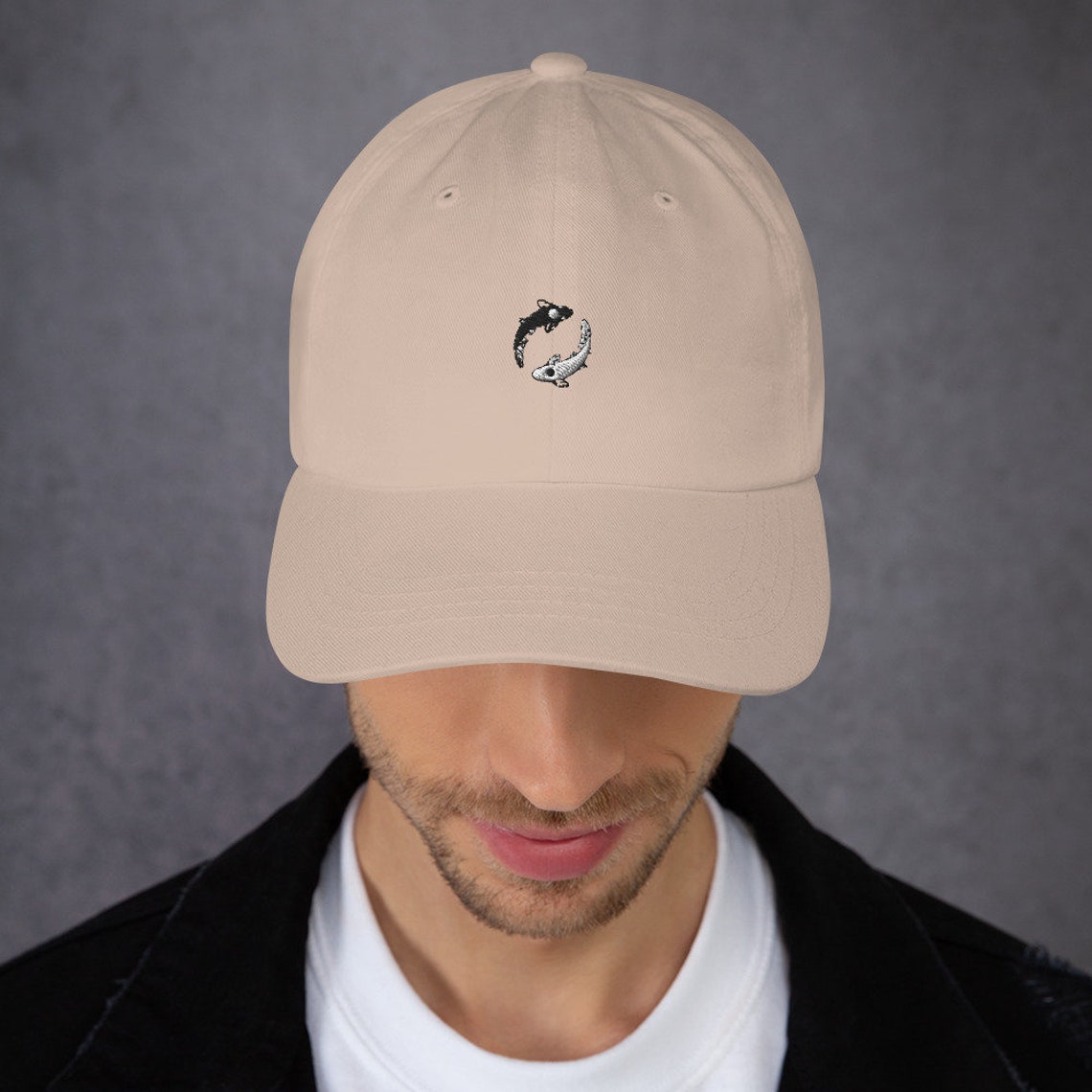 Yin Yang Koi Fish Dad Hats - Etsy