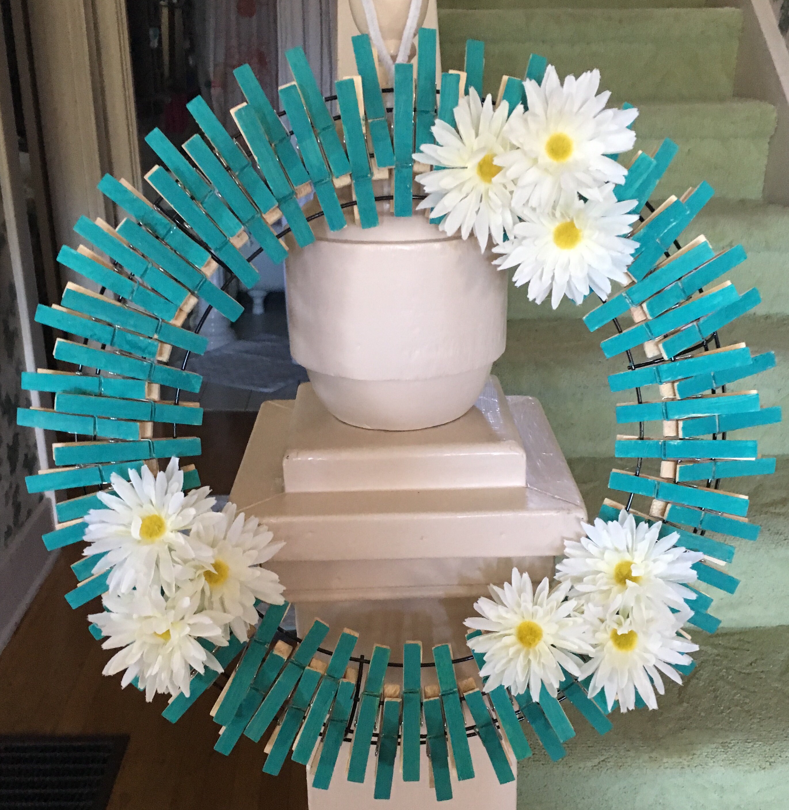 Clothes Pin Wreath - Etsy