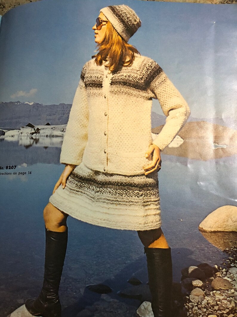 Vintage 82 super Wool Cover Ups Reynolds Knitting - Etsy