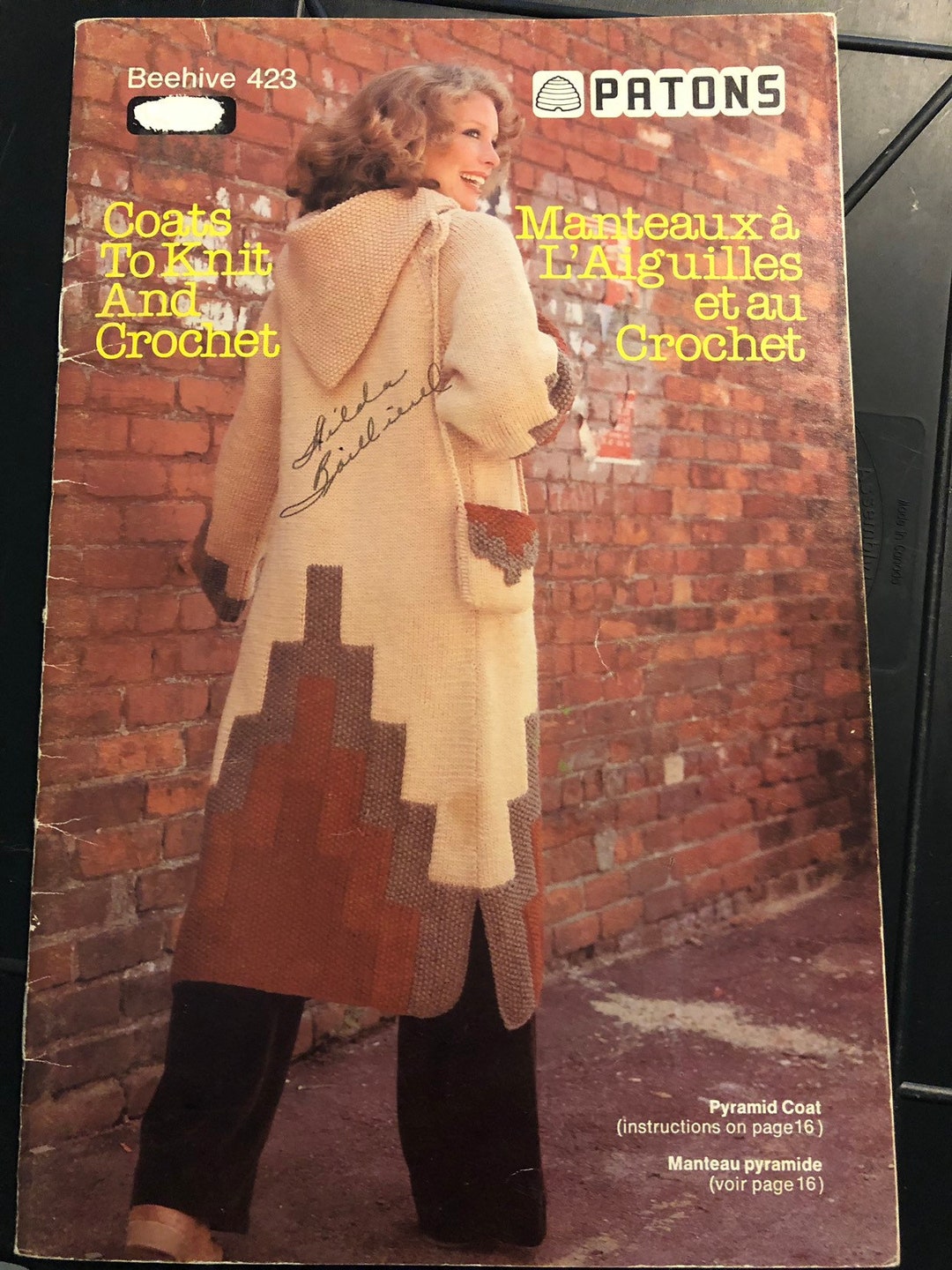 Patons Knitting Pattern Book 423 Coats to Knit and Crochet - Etsy