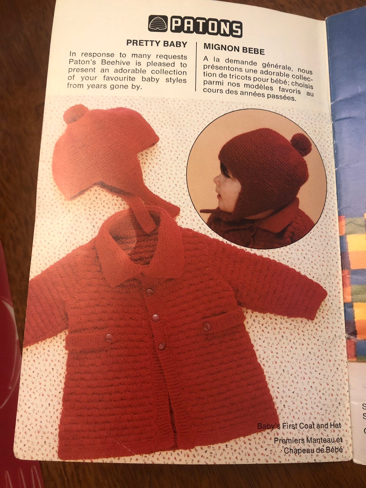 Patons Knitting Pattern Book 420 Beehive Pretty Baby Knit and | Etsy