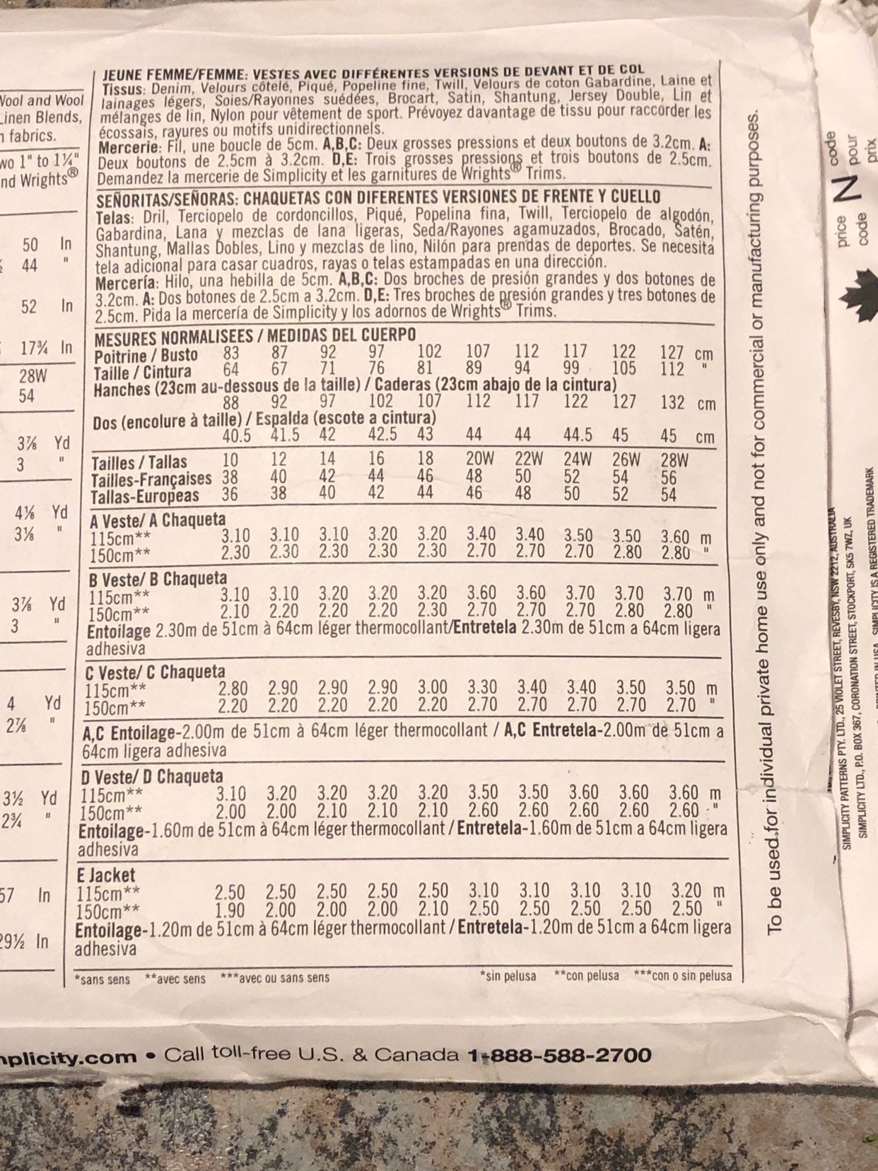 Simplicity Sewing Pattern 2543 Misses Khaliah Ali Collection | Etsy