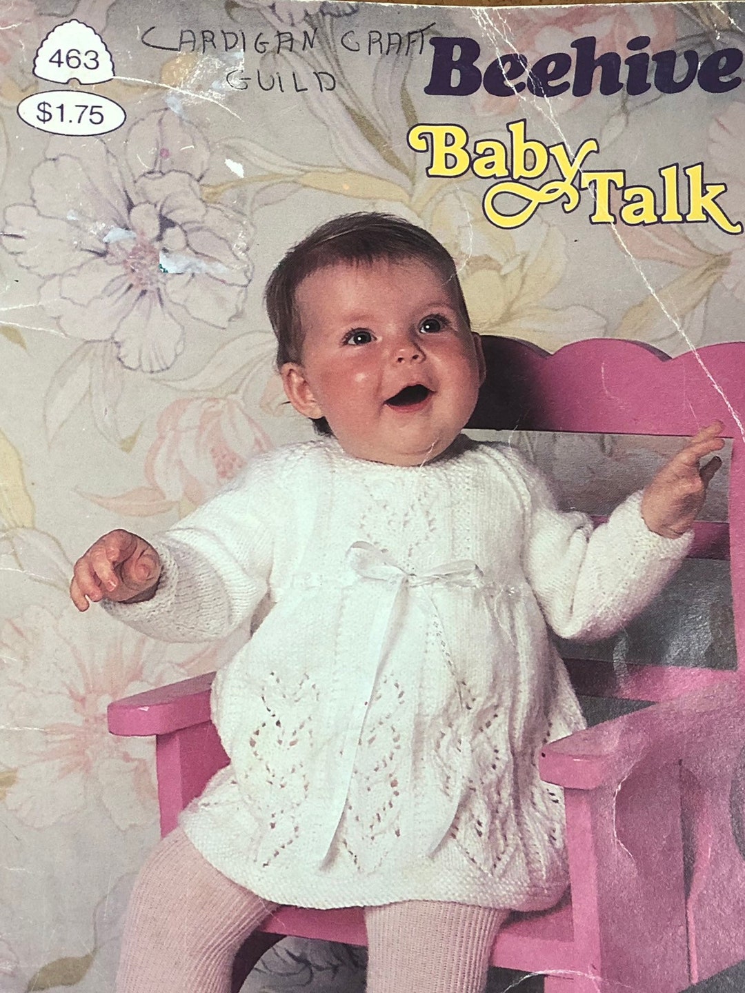 Patons Knitting Pattern Book 463 Beehive Astra Baby Talk C.1985 - Etsy