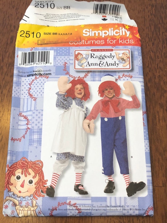 Craft Supplies & Tools Sewing & Fiber Simplicity Sewing Pattern #2510 ...