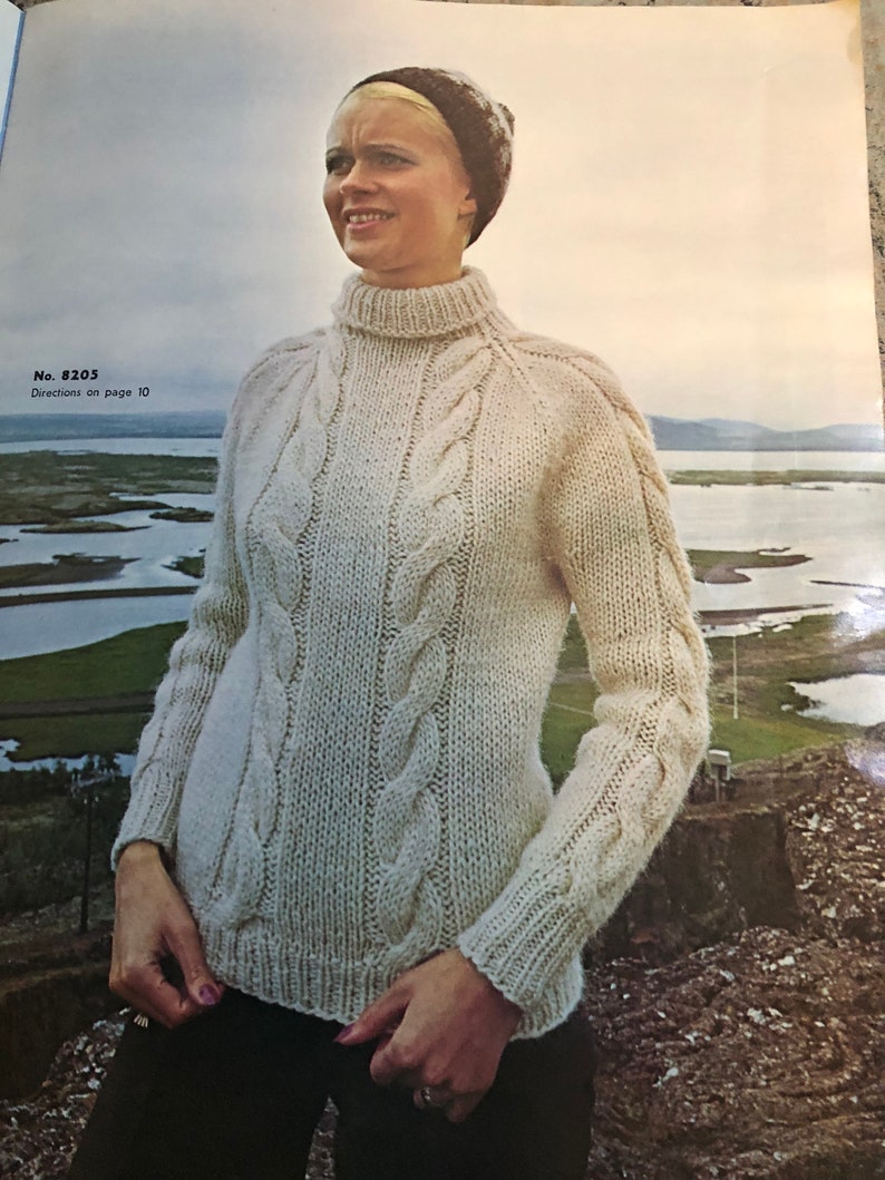 Vintage 82 super Wool Cover Ups Reynolds Knitting - Etsy