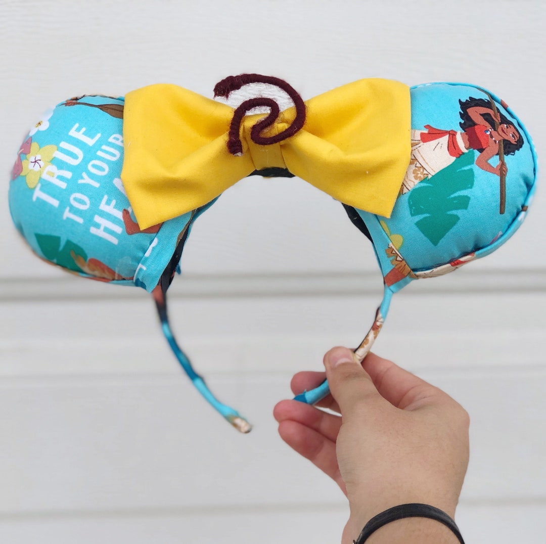 Moana Stuffed Ears - Etsy