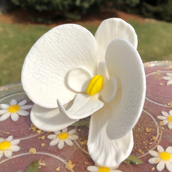 Orchid Cake Topper - Etsy