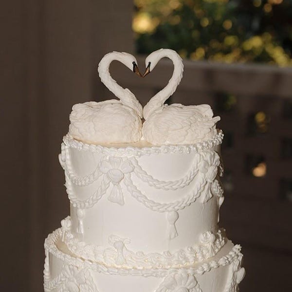 Swan for Cake Toppers - Etsy