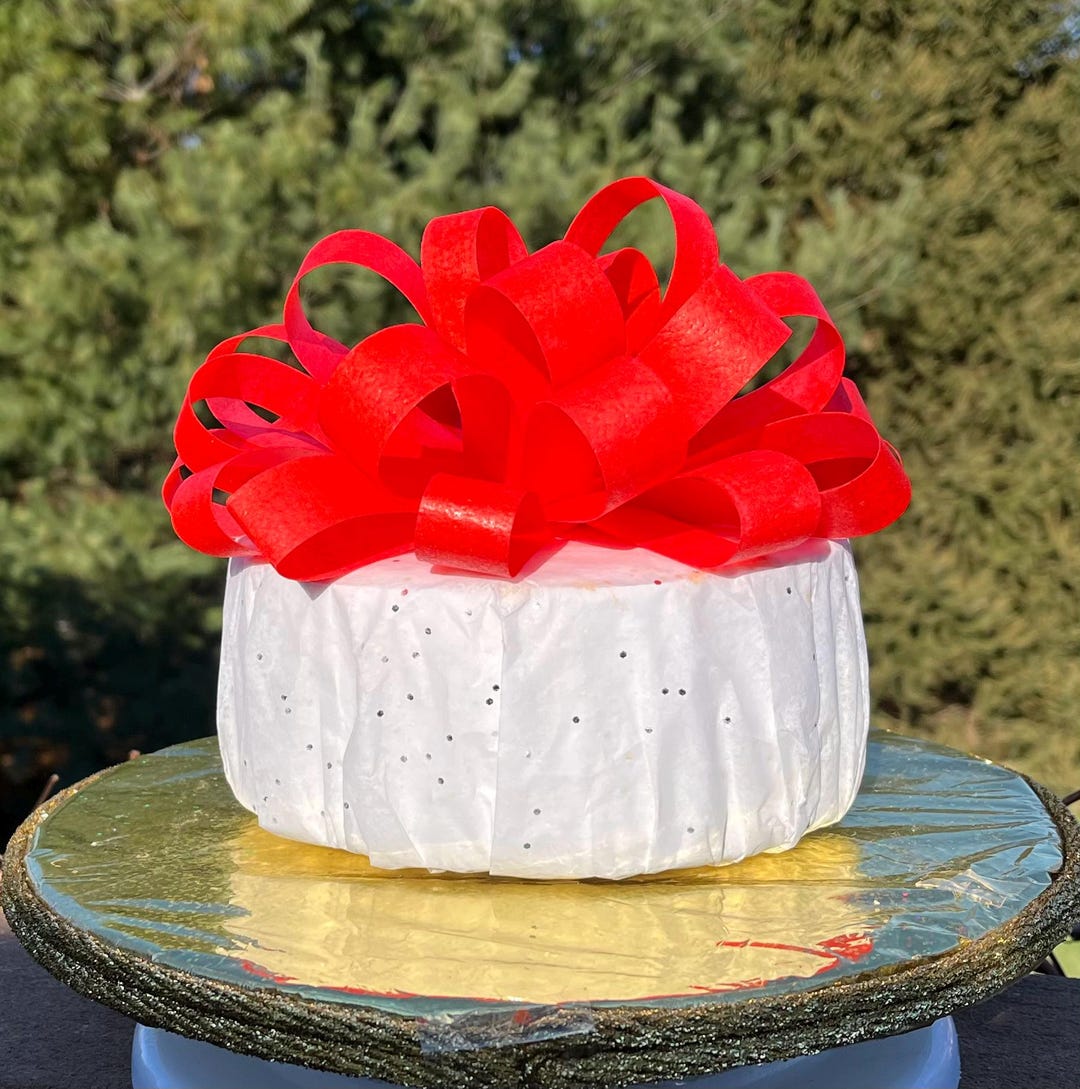 Cake Topper / Christmas Bow / Wafer Paper Bow / Edible Topper / Edible ...