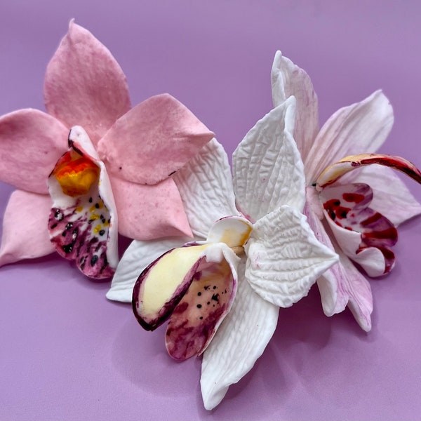 Gum Paste Flowers - Etsy