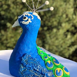 67 Fondant Peacock Body Cake Topper /peacock Toppers and Peacock ...