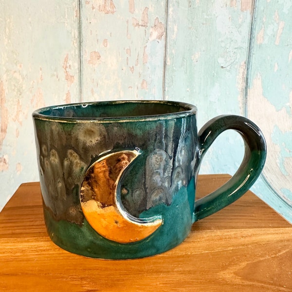Ceramic Mug Moon - Etsy