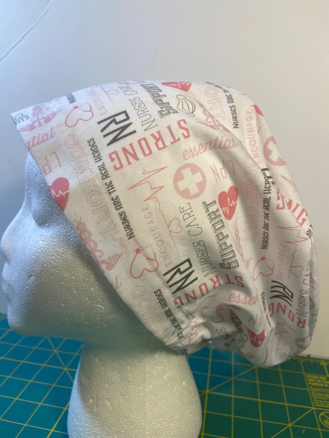 Modern Bonnet Nurse White - Etsy