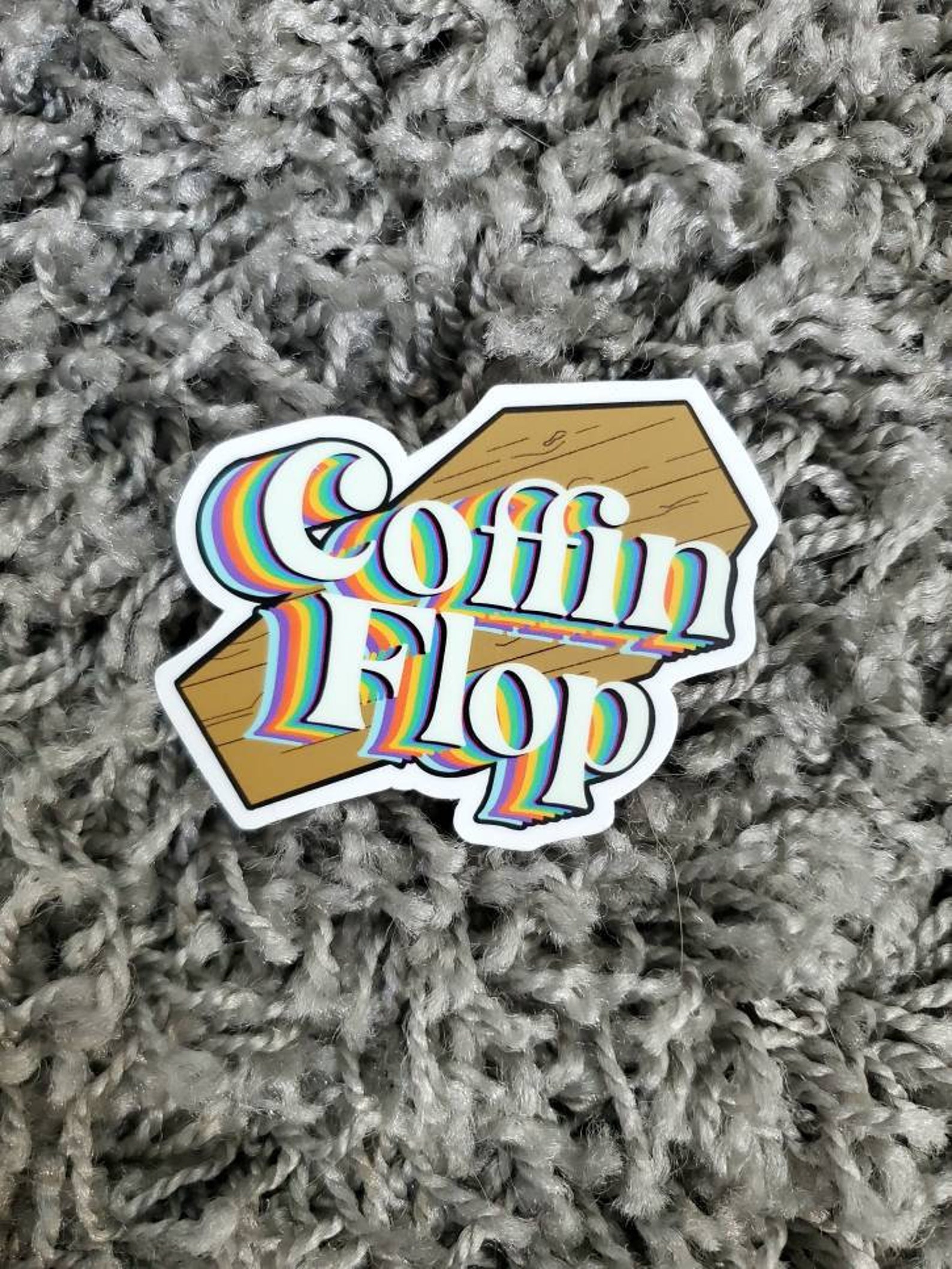 ITYSL Coffin Flop Sticker I Think You Should Leave / Die - Etsy