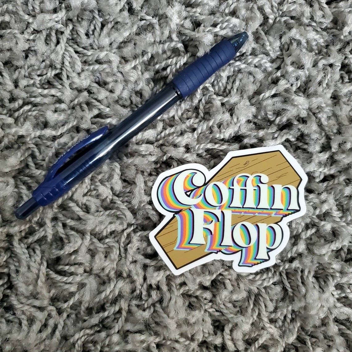 ITYSL Coffin Flop Sticker I Think You Should Leave / Die | Etsy