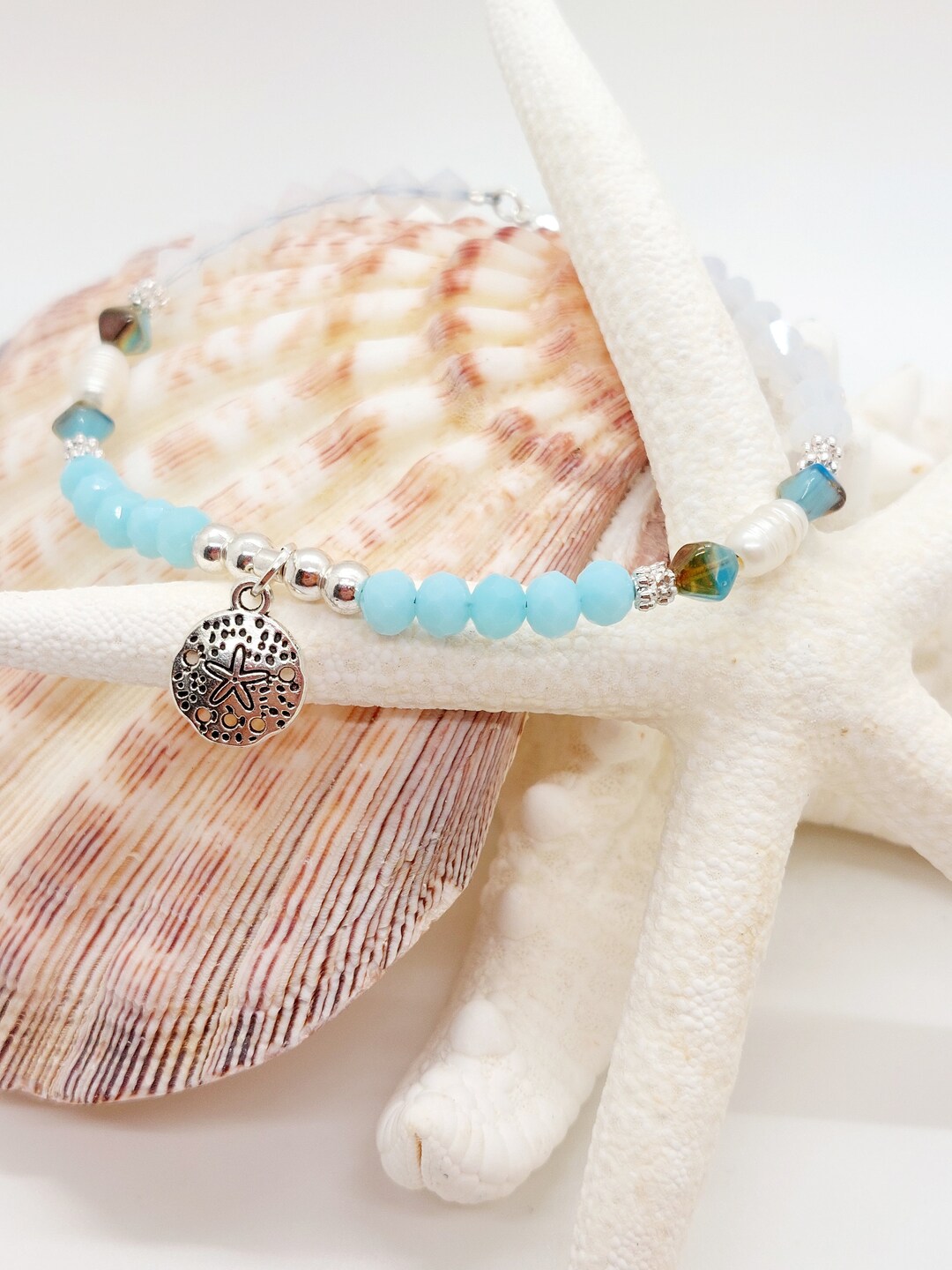 Beachy - Bracelet or Ankle Bracelet - Etsy