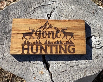 Hunting Camp Plaque - Etsy