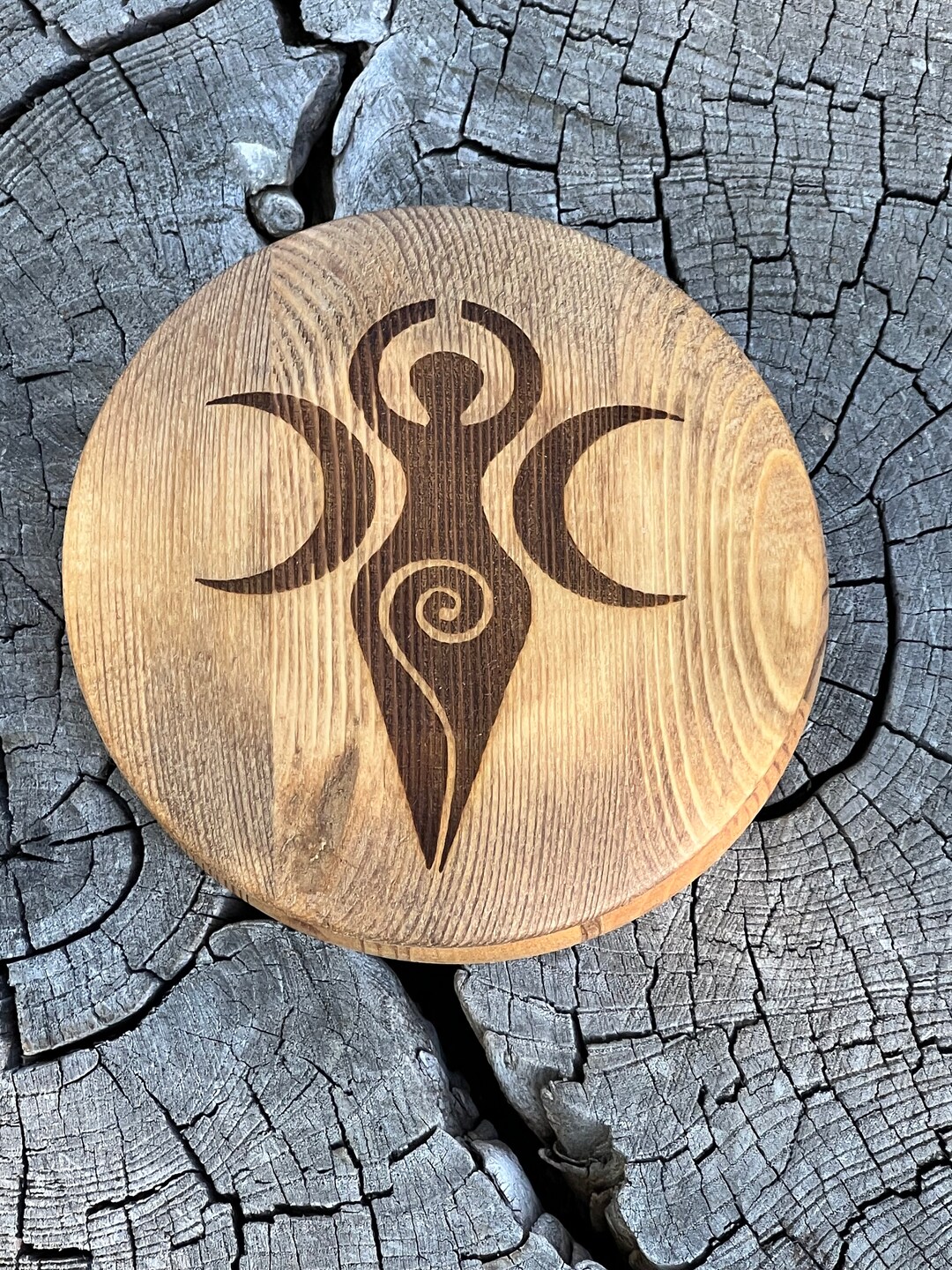 Moon Goddess Rune Box - Etsy