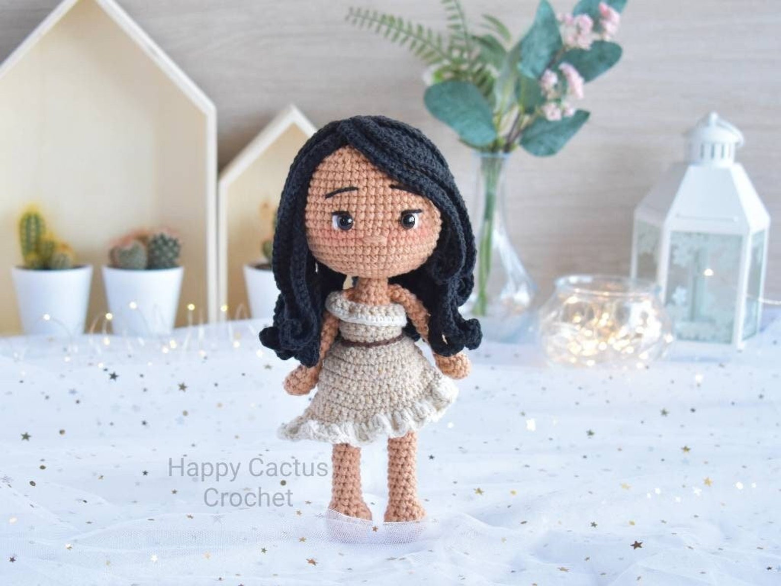 Princess Pocahontas Crochet Pattern Amigurumi Pattern Doll Toy - Etsy