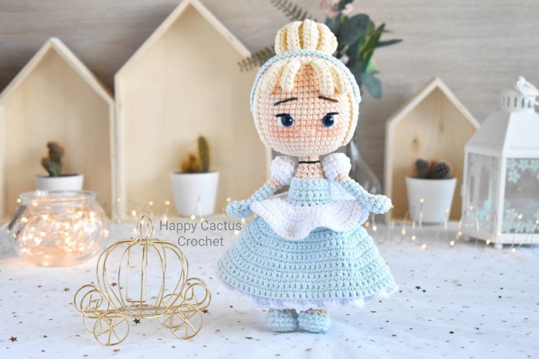 Midnight Princess Crochet Pattern Amigurumi Pattern Doll Toy English US ...