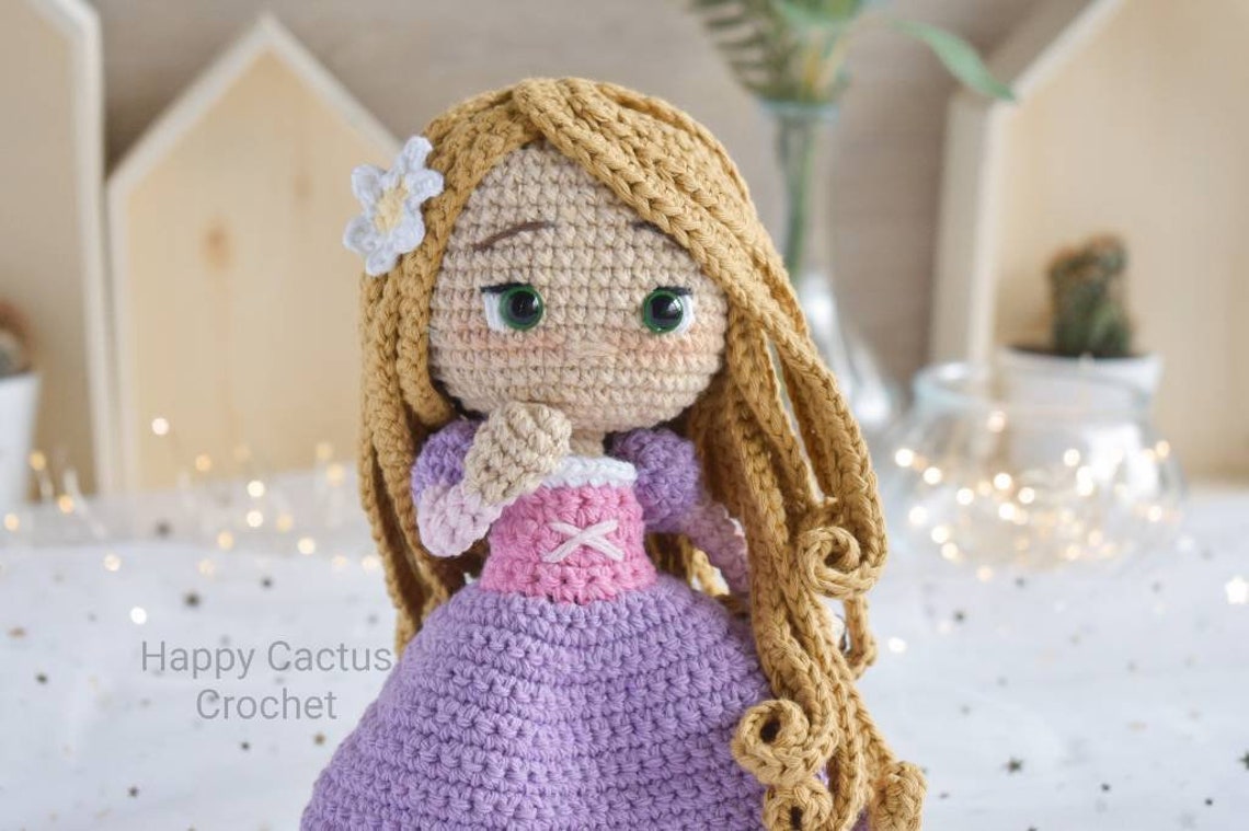 Fairytale Princess Crochet Pattern Amigurumi Pattern Doll Toy - Etsy