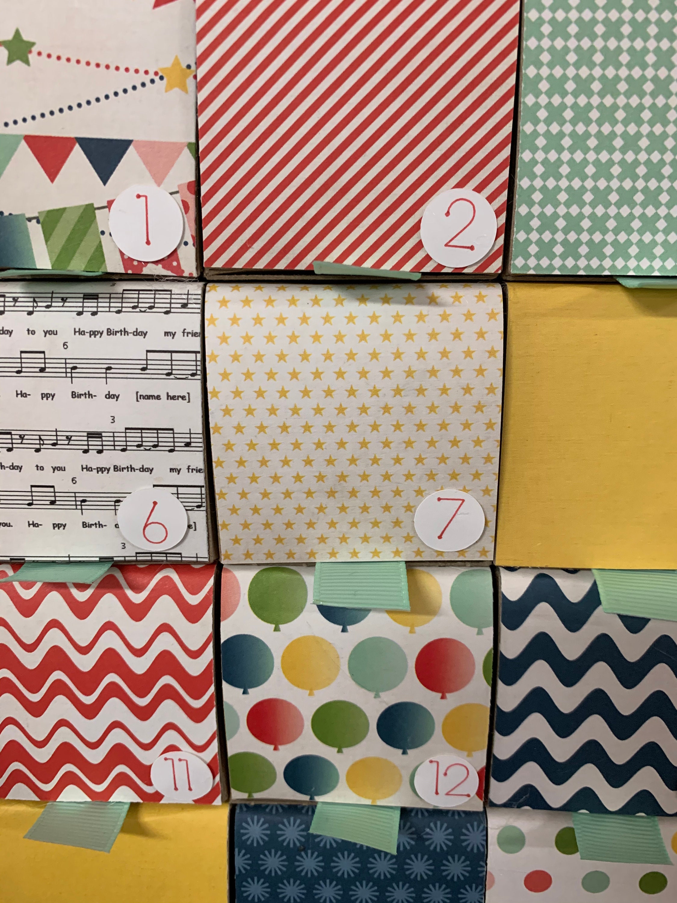 Happy Birthday to You Countdown Calendar - Etsy