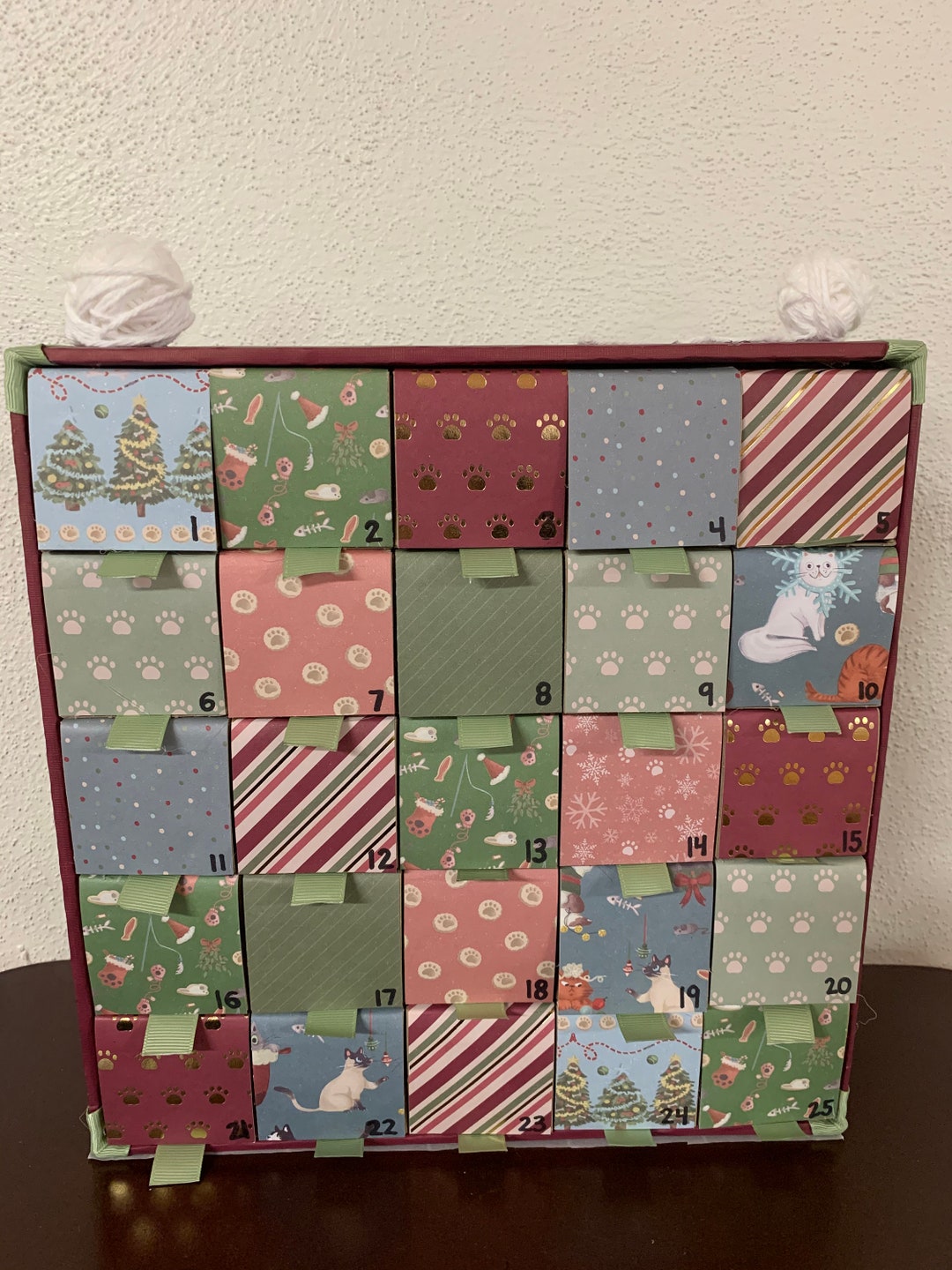 Cat Advent Calendar - Etsy