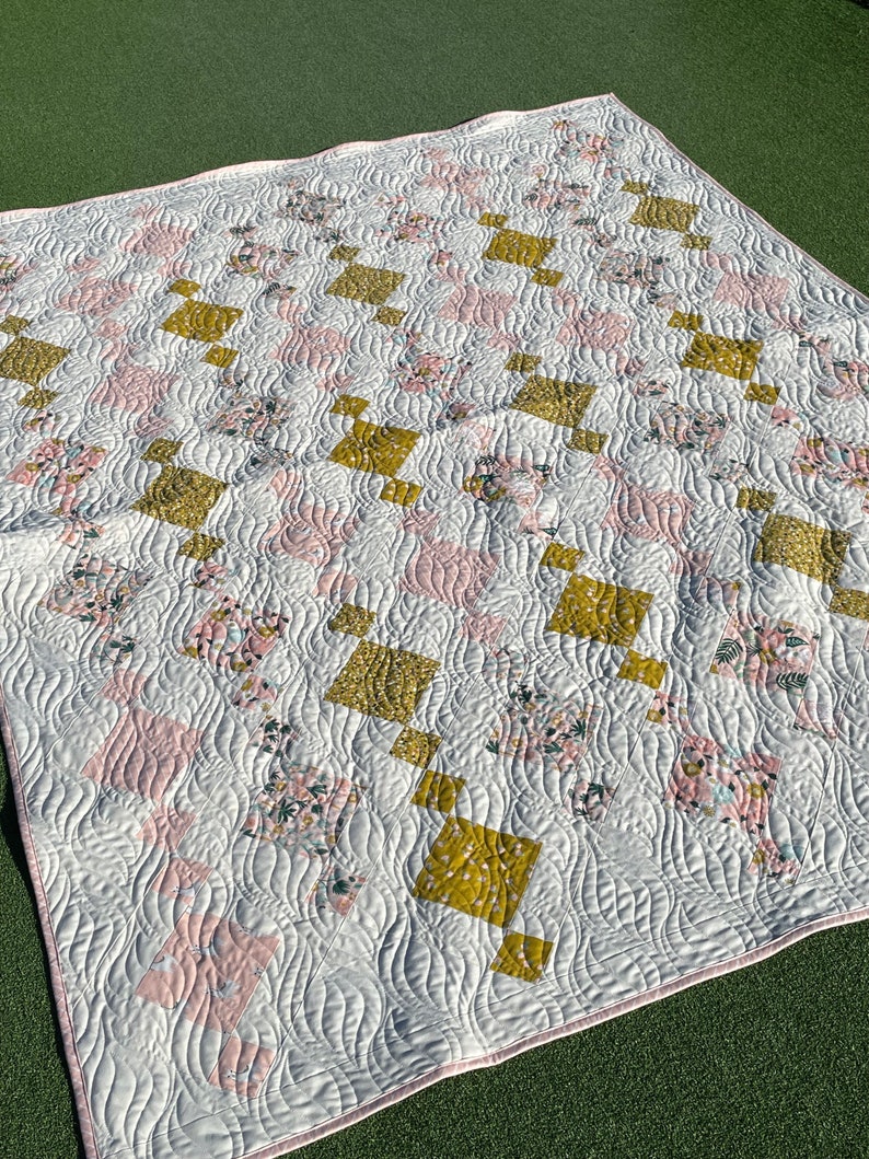 Chandelier Handcrafted Patchwork Quilt for Sale - Etsy