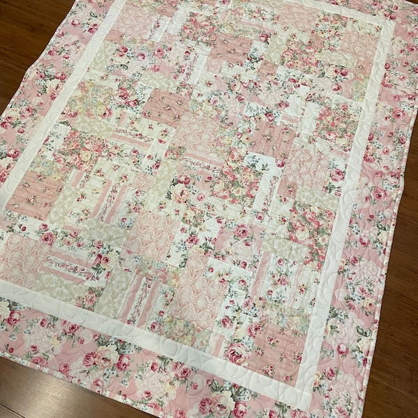 Shabby Chic Quilt - Etsy