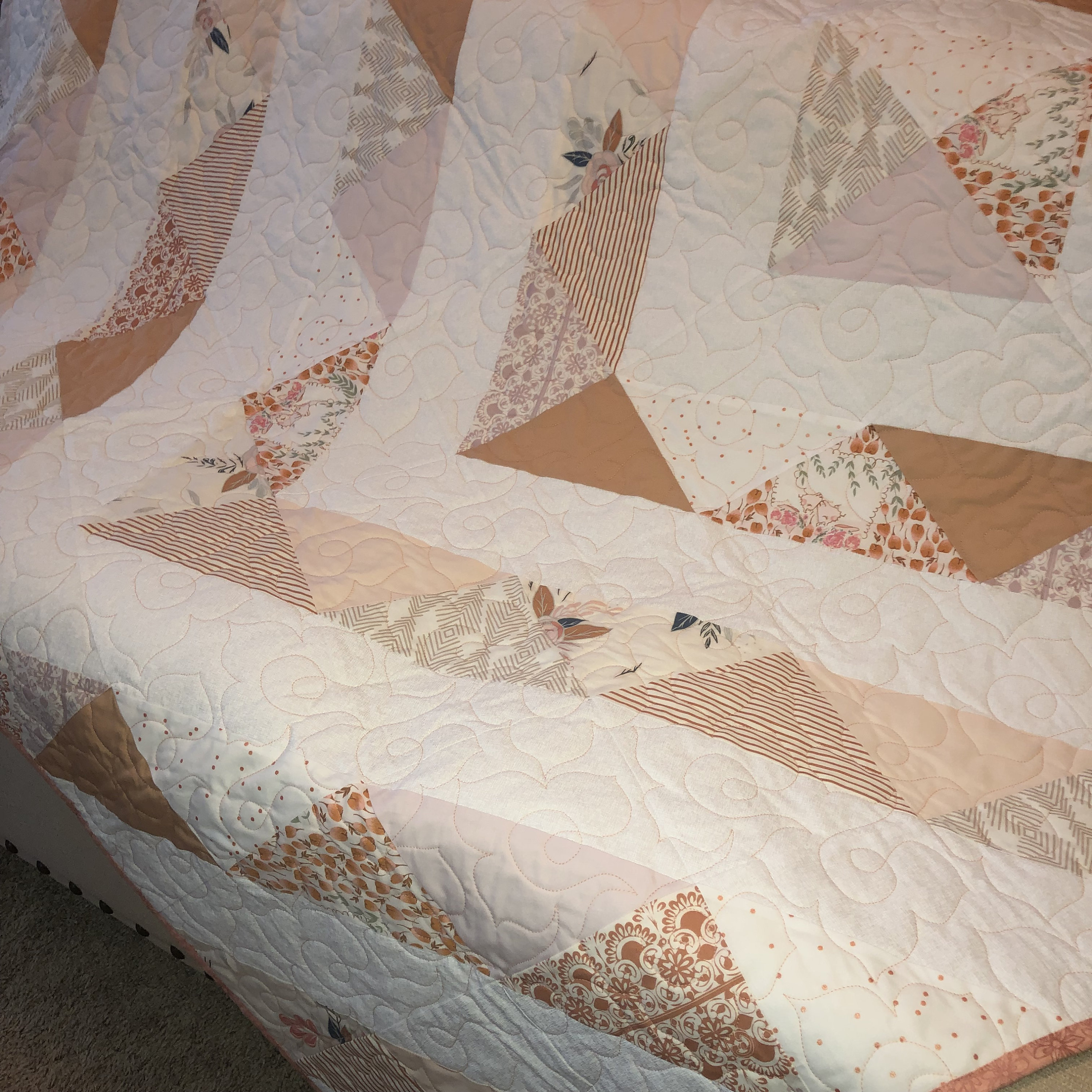 Handmade Patchwork Quilt Art Gallery Fabric Throw Quilt - Etsy