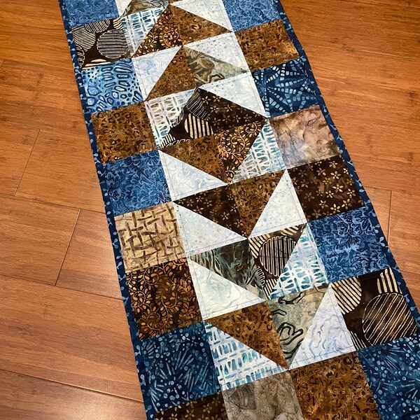 Batik Table Runner - Etsy