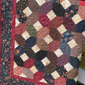 Civil War Era Quilt Reproduction | Handmade Patchwork Quilt | - Etsy