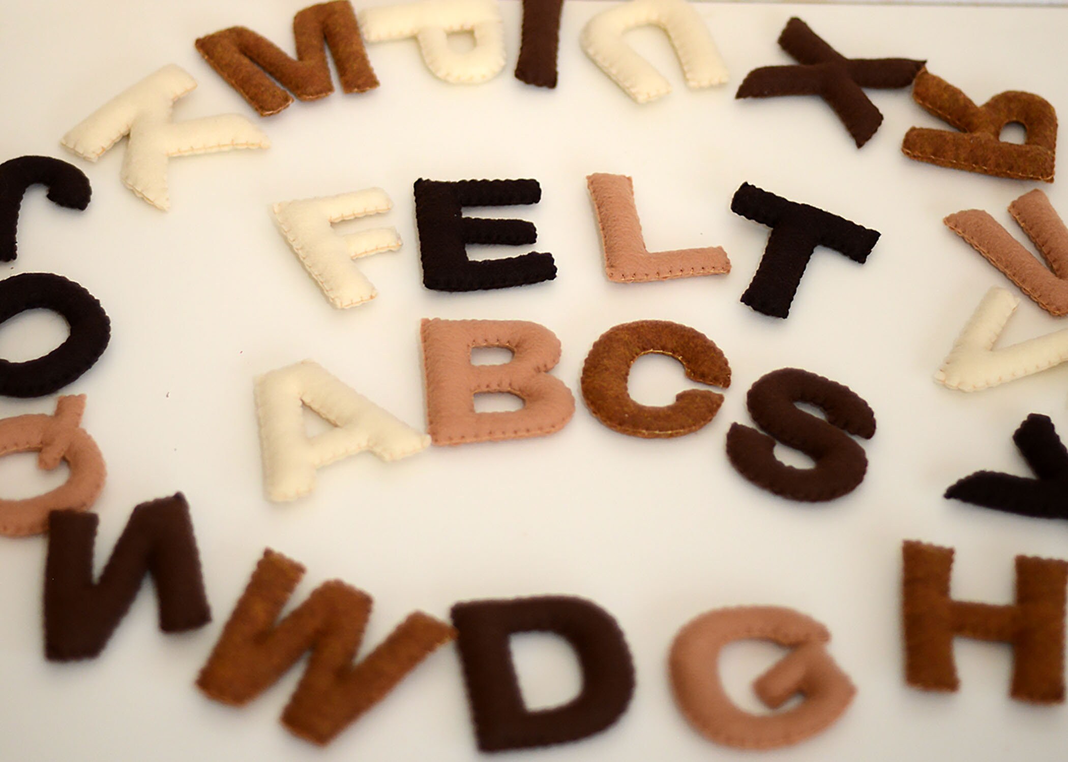 Felt Alphabet - Etsy
