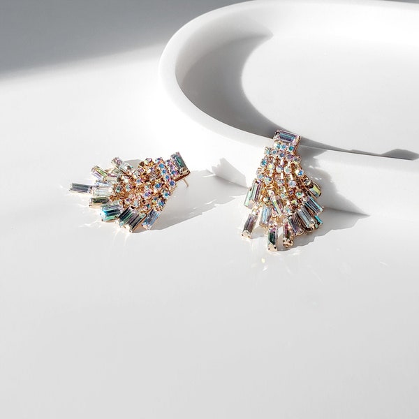 Rhinestone Waterfall - Etsy