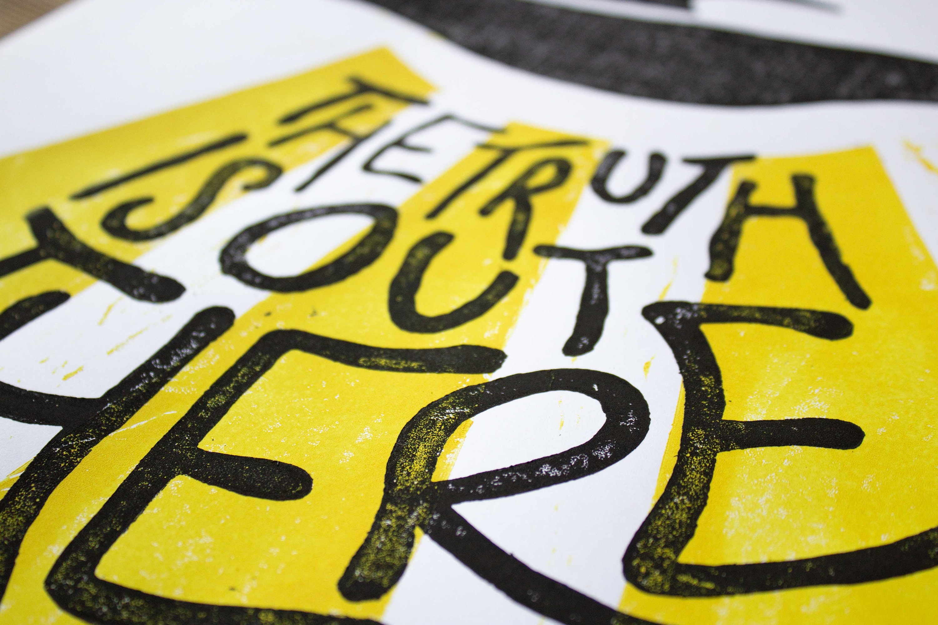 The Truth is Out There X-files Poster (limited Edition) - Etsy