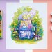 Flower Crystals Sticker Set - Etsy