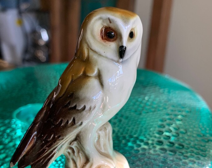 Goebel West Germany Barn Owl Figurine on a Branch 3" - Etsy