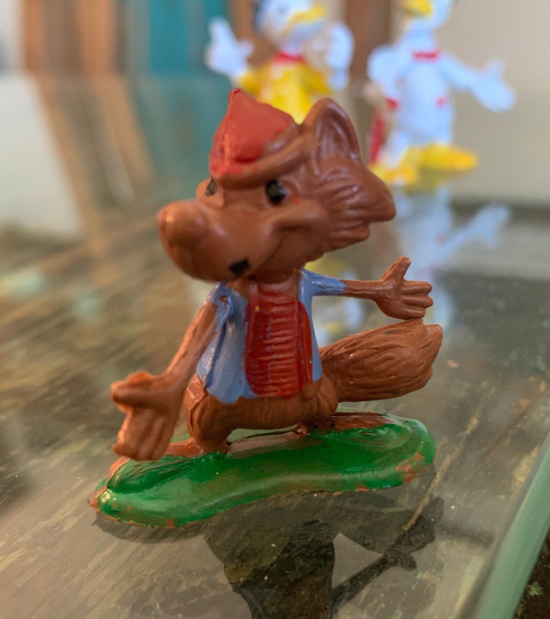 Marx Tinykins Ding a Ling Wolf/plastic - Etsy