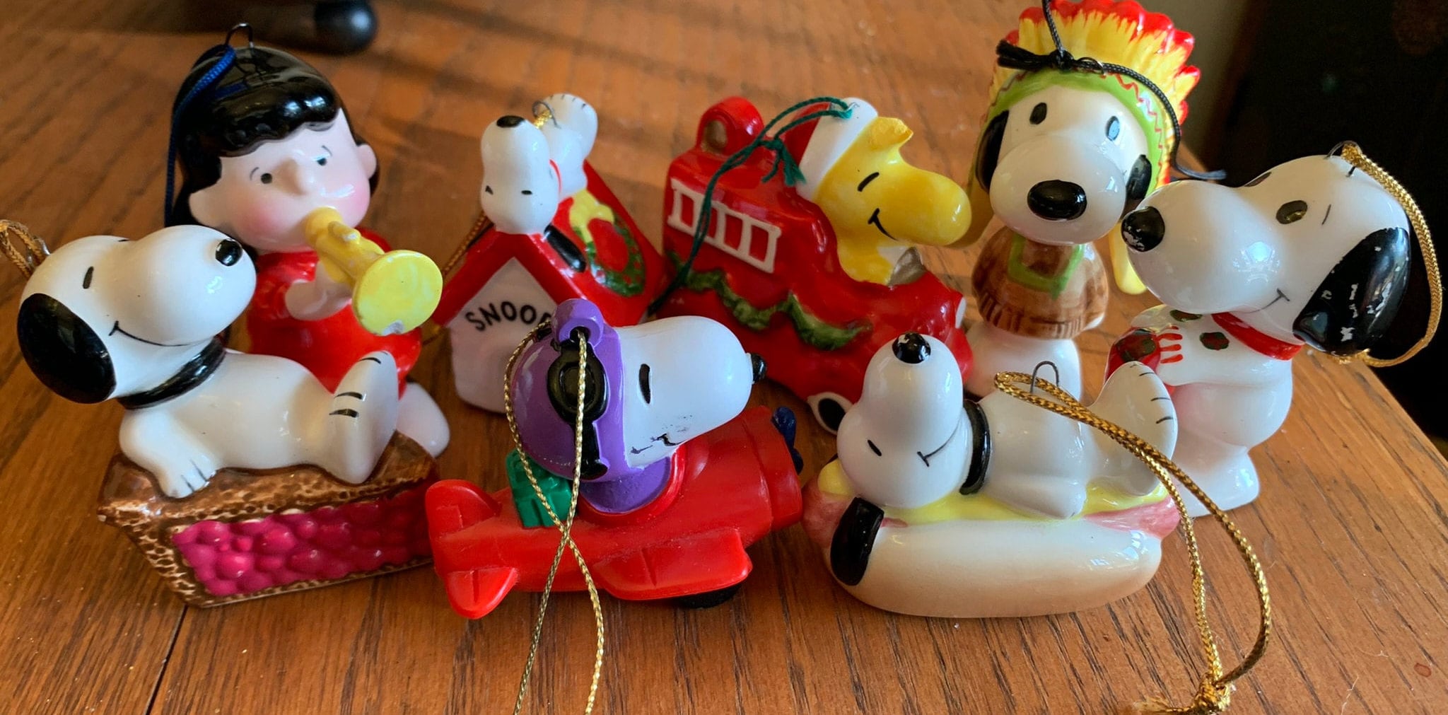 Choice of Snoopy Ornaments/peanuts Vintage Ornament Made in - Etsy