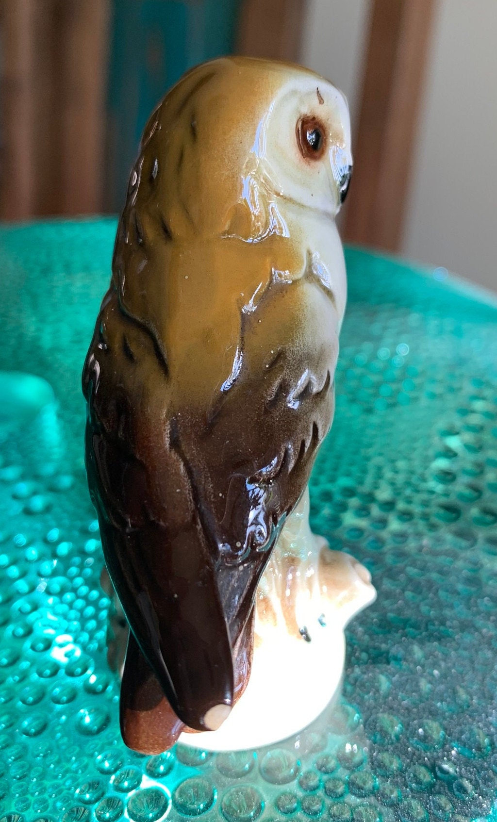 Goebel West Germany Barn Owl Figurine on a Branch 3 - Etsy