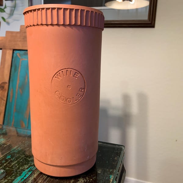 Terracotta Wine Cooler - Etsy