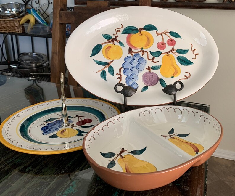 Stangl Fruit Ceramic Dishes/stangl Ware Pottery/vintage - Etsy